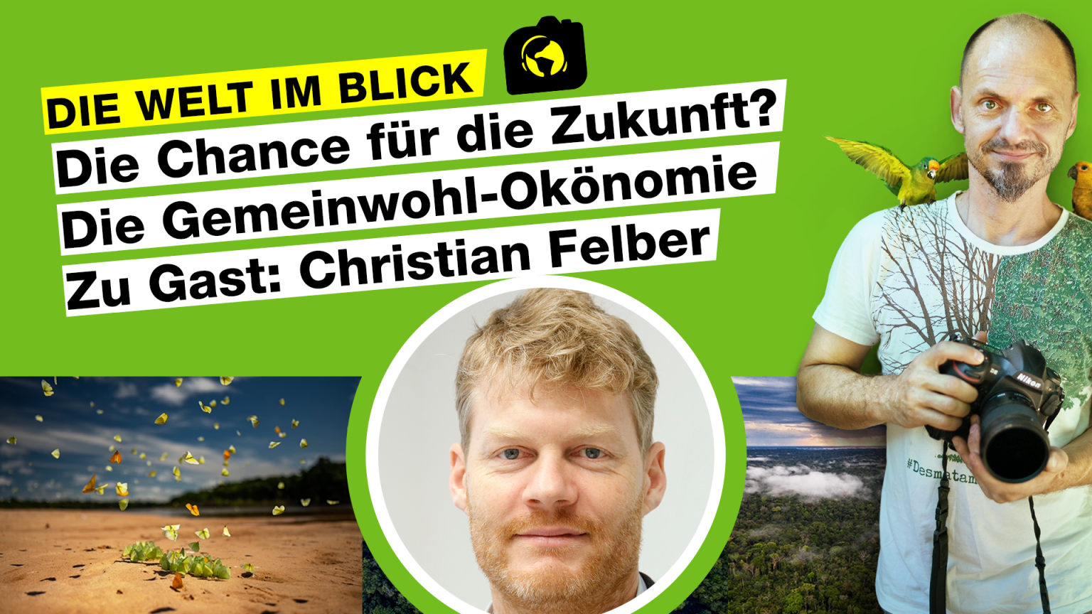 Greenpeace-Livestream „Die Welt im Blick“ mit Markus Mauthe - daheimreisen